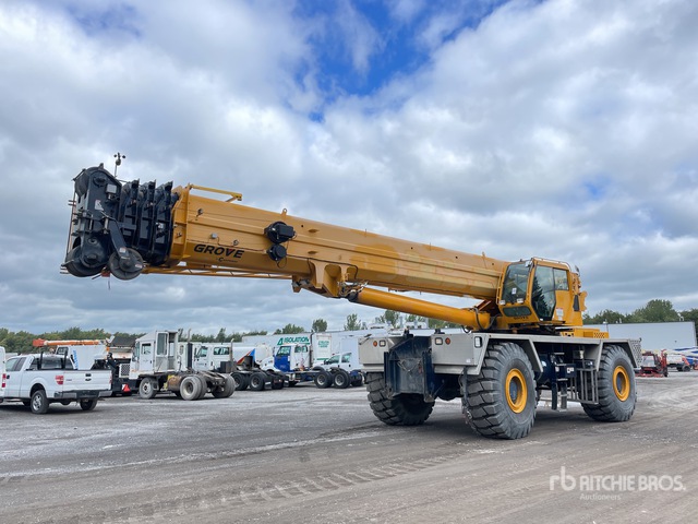 2011 Grove RT9130E-2 130 ton 4x4x4 Rough Terrain Crane in Mont St ...