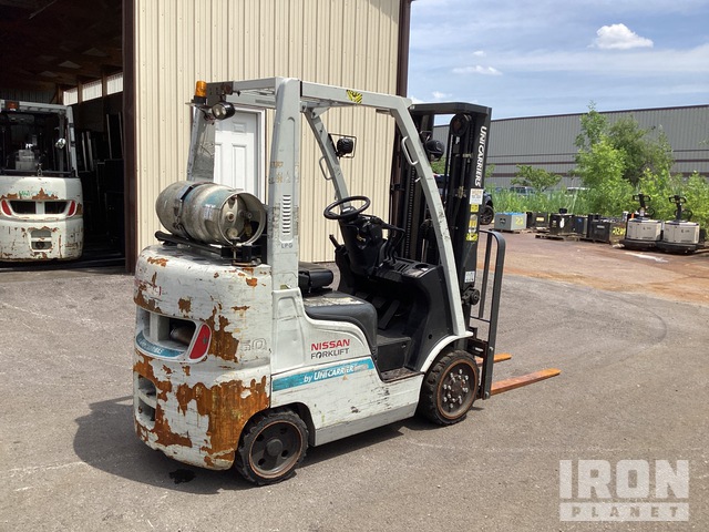 2015 NISSAN CF50LP 4750 lb Cushion Tire Forklift in DEPEW, New York ...