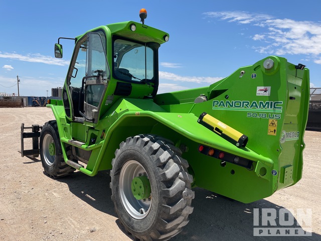 2017 Merlo P50.18US Telehandler in Monahans, Texas, United States ...