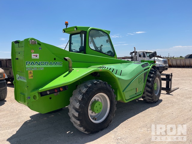2017 Merlo P50.18US Telehandler in Monahans, Texas, United States ...