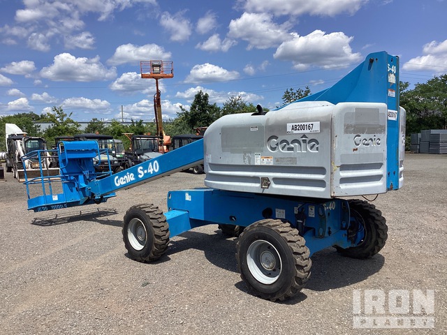 2007 Genie S-40 4WD Diesel 40 ft Telescopic Boom Lift in South ...