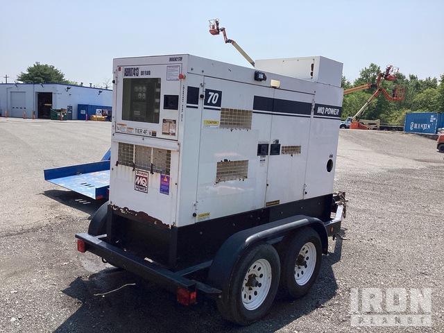 2016 Multiquip DCA70SSIU4F 40 kW Mobile Generator Set in South ...