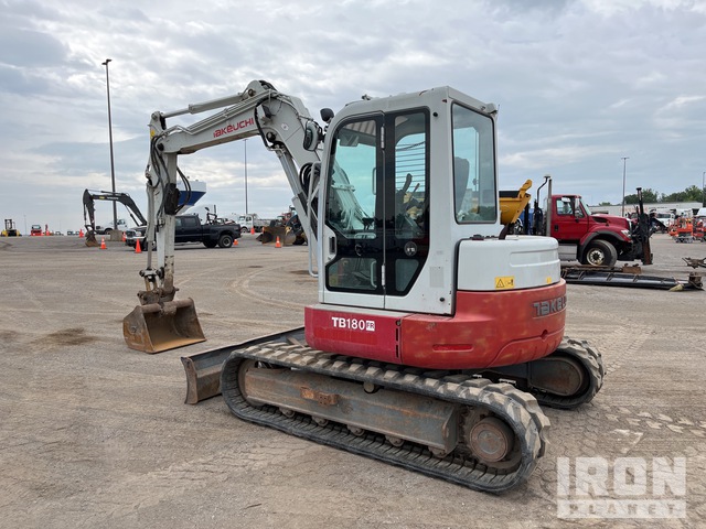 2014 Takeuchi TB180FR Tracked Excavator in Bolton, Ontario, Canada (IronPlanet Item #10230733)