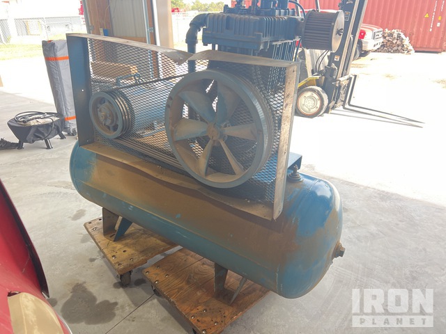 Quincy 350 Skid-Mounted Electric 120 gal 3 phase Air Compressor in ...