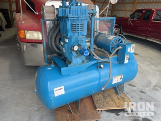 Quincy 350 Skid-Mounted Electric 120 gal 3 phase Air Compressor in ...