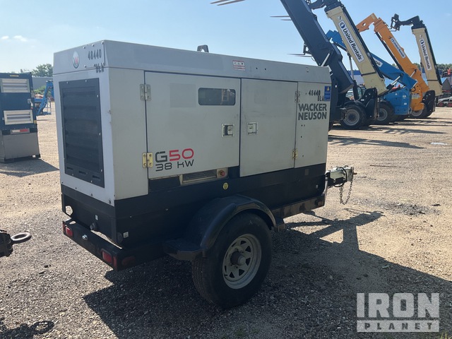 Wacker Neuson G50 60 kVA Mobile Generator Set in Braintree ...