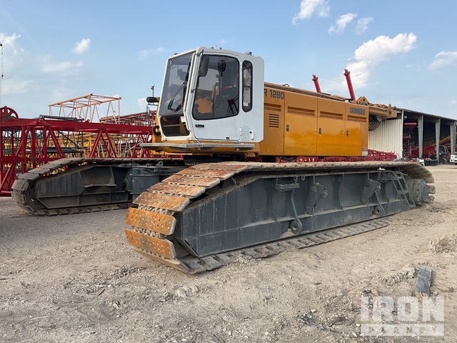 2001 Liebherr LR1280 300 ton crawler crane. removable tracks Lattice ...