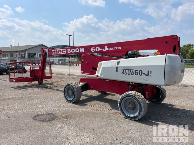 2018 MEC 60-J Electric 4WD 60 ft Articulating Boom Lift in Bolton ...