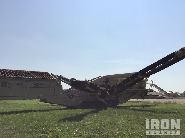 Astec GT205S Tracked Mobile Screen Plant in Sioux City, Iowa, United ...