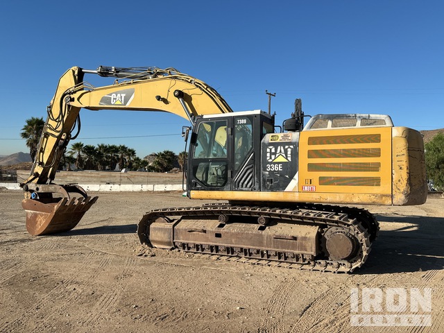 2012 (unverified) Cat 336E L Tracked Excavator in Riverside, California ...