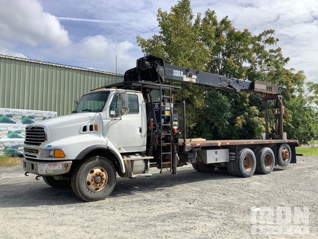 2006 Hiab 335k-4 8300 lb on 2006 (unverified) Sterling LT9500 8x4 Boom ...