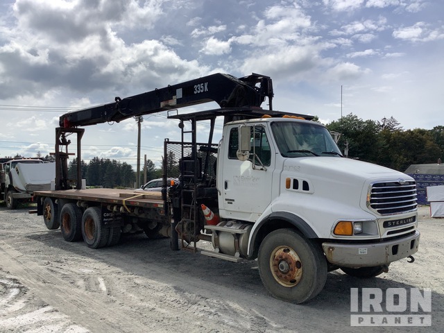 2006 Hiab 335k-4 8300 lb on 2006 (unverified) Sterling LT9500 8x4 Boom ...