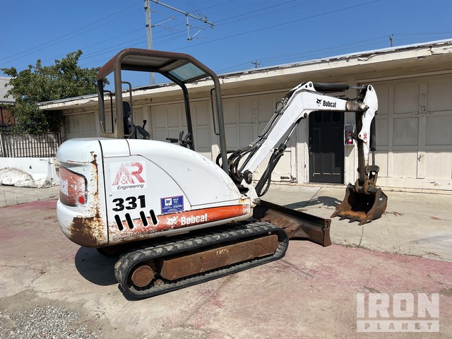 2006 Bobcat 331 331G Mini Excavator in San Mateo, California, United ...