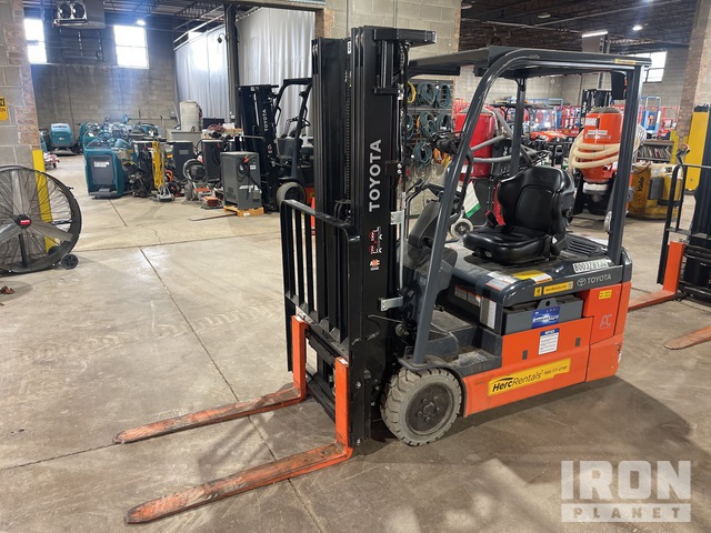 2022 Toyota 8FBE20U 3450 lb Electric Forklift in Chicago, Illinois ...