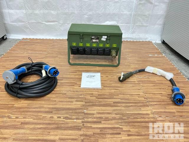 60 Amp 15KW Power Distribution Panel Spi with 60 Amp Power Feeder Cord ...