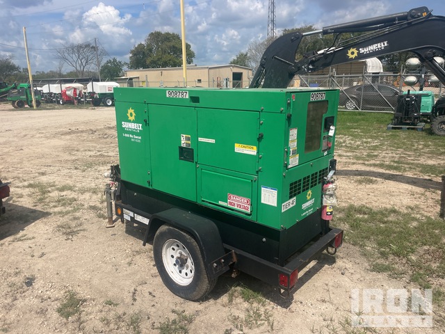 2016 Multiquip DCA25SSIU4F 20 kW Mobile Generator Set in ANGLETON ...