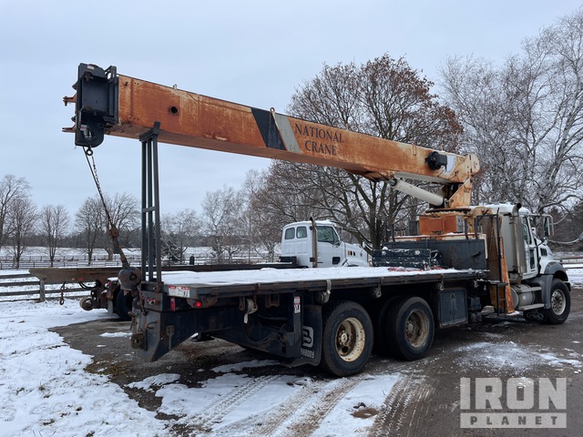 National 990A 16000 lb Straight Boom on 2007 Mack CT713 Granite 6x4 ...