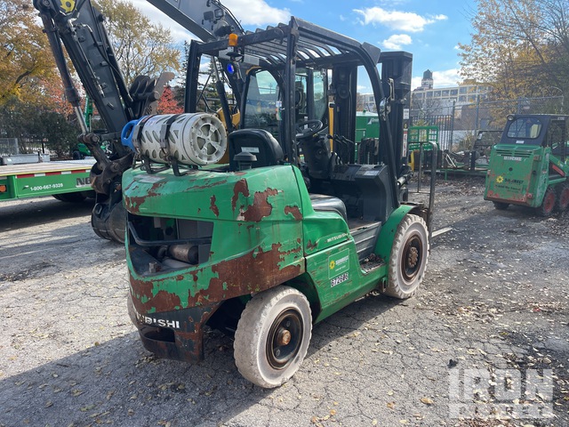 2014 (unverified) Mitsubishi FG40N1 7200 lb Pneumatic Tire Forklift in ...
