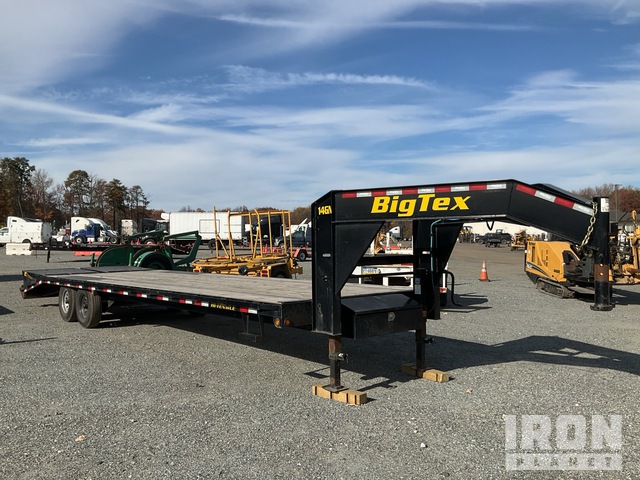 Big Tex 14GN-25BK+5MR 38 ft T/A Gooseneck Flatbed Trailer in North East ...