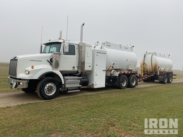 2014 Western Star 4900SA 12820 L 6x4 Sleeper Tanker Truck in Aldersyde ...