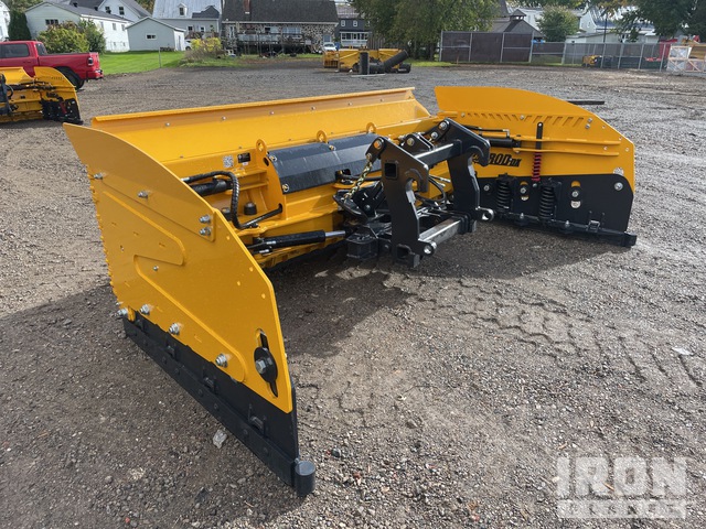 2023 Atelier JR JROD12-24-FX-DX 24 ft Hydraulic Snow Plow - Fits Volvo ...