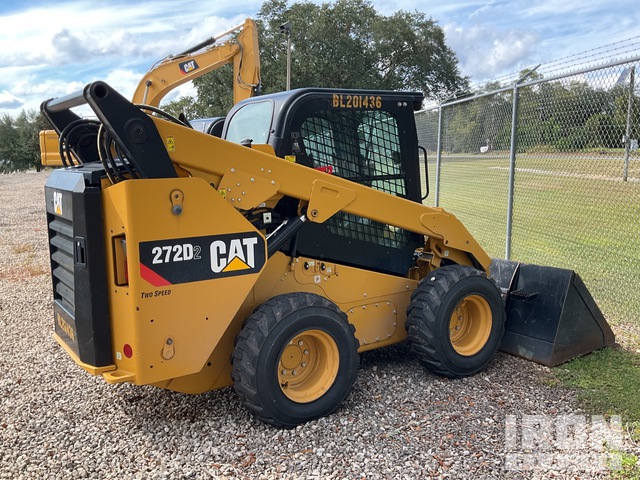 2019 (unverified) Cat 272D2 Two-Speed Skid Steer Loader in Midway ...