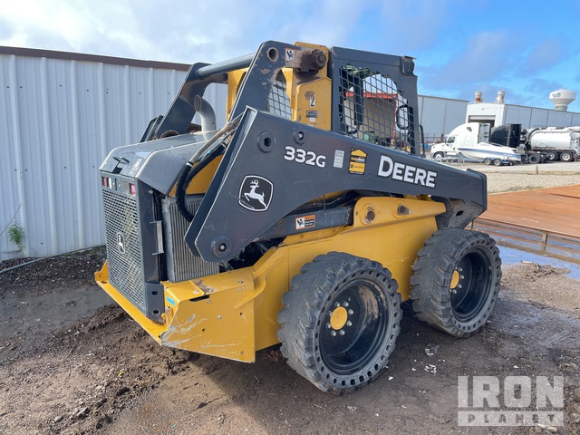 2017 John Deere 332G Two-Speed High Flow Skid Steer Loader in Lake ...