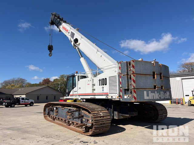 2013 Link-Belt TCC1100 110 ton Telescopic Crawler Crane in Mascoutah ...