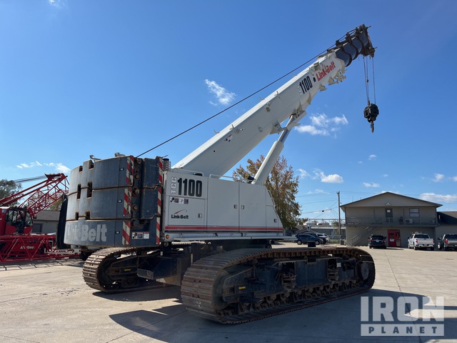 2013 Link-Belt TCC1100 110 ton Telescopic Crawler Crane in Mascoutah ...