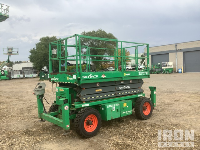 2015 Skyjack SJ7127 RT Dual Fuel 4x4 Scissor Lift in Rogers, Minnesota ...