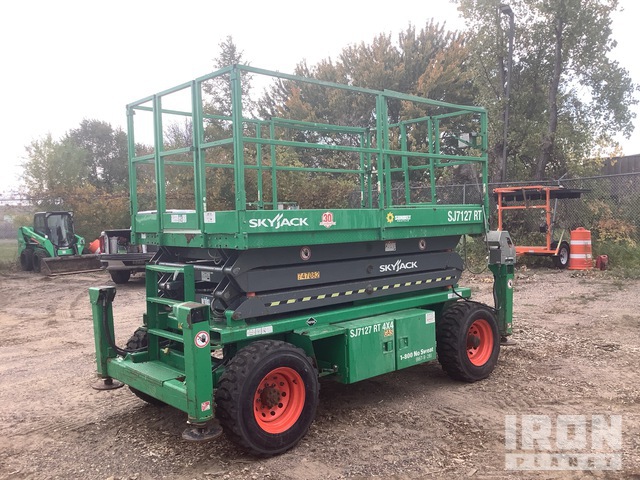2015 Skyjack SJ7127 RT Dual Fuel 4x4 Scissor Lift in Rogers, Minnesota ...
