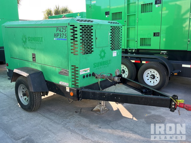 2015 Doosan Infracore P425/HP375WCU-T4I Mobile Air Compressor in Coral ...