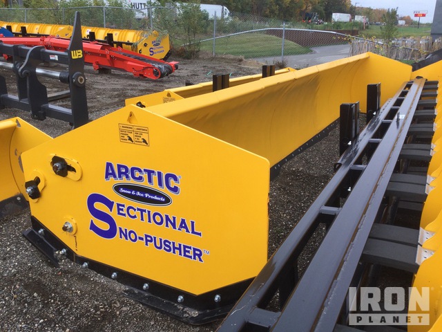 2021 (unverified) Arctic 22 HD 21 ft 6 in Sectional Snow Pusher (Unused ...