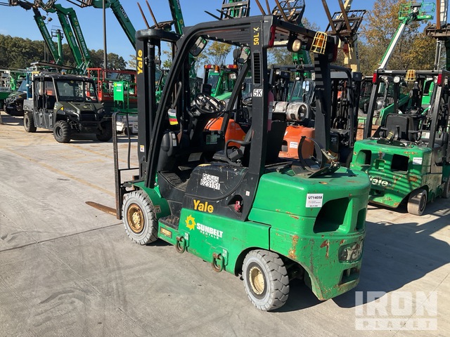 2014 Yale GTP050LX 4400 lb 4x2 Rough Terrain Forklift in PERTH AMBOY ...