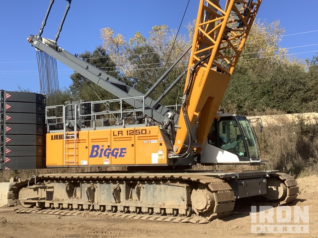 2021 Liebherr LR1250-1 250 ton Lattice-Boom Crawler Crane in Princeton ...