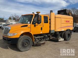 2010 Elgin Crosswind J Series on 2011 International 4300 Sweeper Truck ...