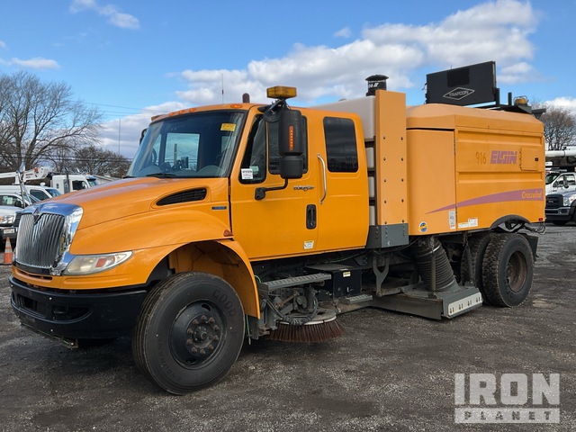 2010 Elgin Crosswind Series J on 2011 International 4300 Sweeper Truck ...