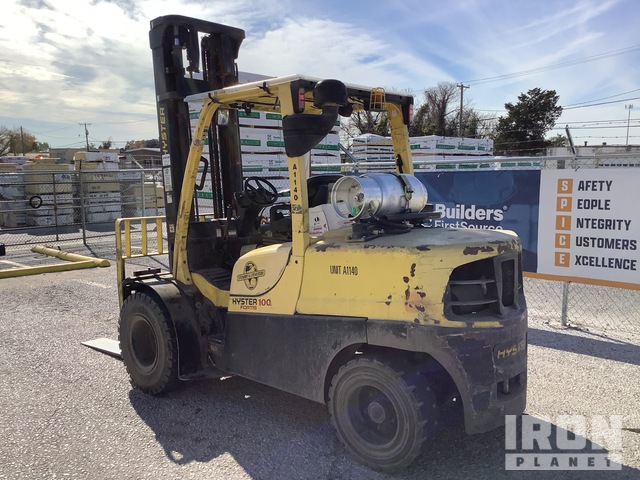 2015 Hyster 10K YARD LIFT 10000 lb Pneumatic Tire Forklift in Hurst ...