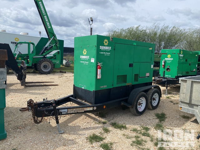 2014 Multiquip DCA-70SSJU4I 56 kW Mobile Generator Set in KENEDY, Texas ...