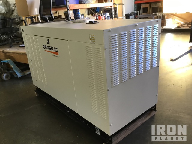 Generac RG036 36 kW Skid-Mounted currently set up for natural gas ...