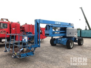 2013 Genie Z-60 4WD Diesel Articulating Boom Lift in Davenport, Florida ...