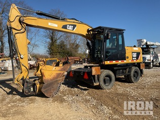 2010 Cat M316D 4x4 Wheeled Excavator in Pleasureville, Kentucky, United ...