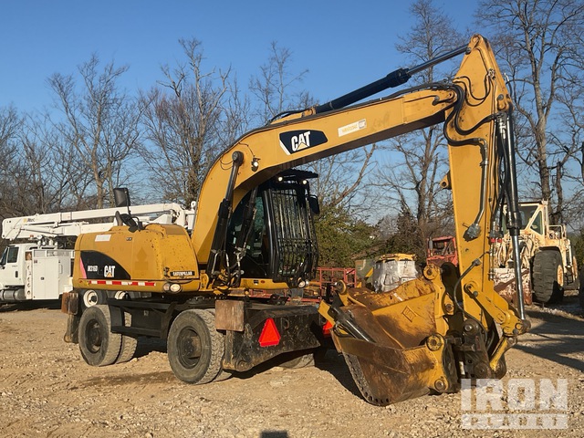 2010 Cat M316D 4x4 Wheeled Excavator in Pleasureville, Kentucky, United ...