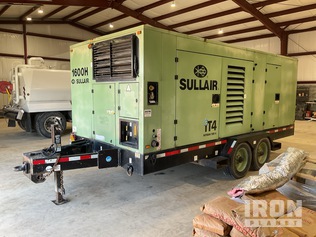 2014 Sullair 1600H 1600 cfm Mobile T/A Air Compressor in Reedsville ...