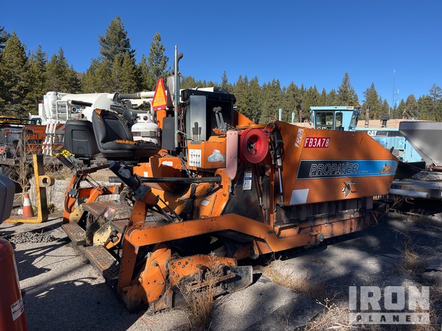 1999 Pro Paver 813RT Track Pro Paver 813RT Asphalt Paver in South Lake ...