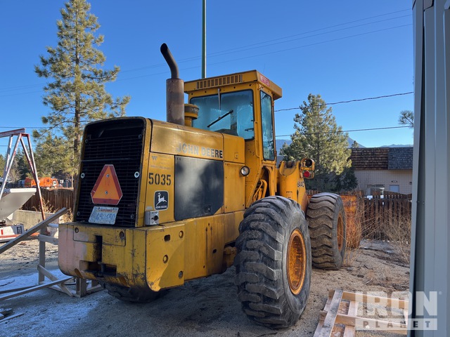 1984 John Deere 544C 644C Wheel Loader in South Lake Tahoe, California ...
