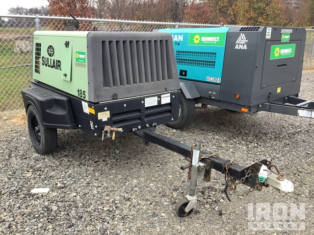2016 Sullair 185DPQKUT-T4F 185 cfm Mobile Air Compressor in JACKSON ...