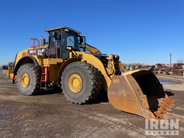 2012 Cat 980K Wheel Loader in Holland, Illinois, United States ...