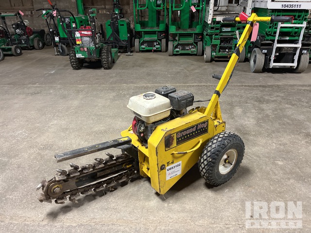 2007 Ground Hog T4HS18 Walk-Behind Trencher in MUNCIE, Indiana, United ...