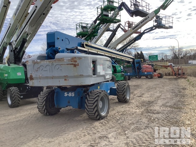 2016 Genie S85 4WD Diesel Telescopic Boom Lift in SAINT PAUL, Minnesota ...